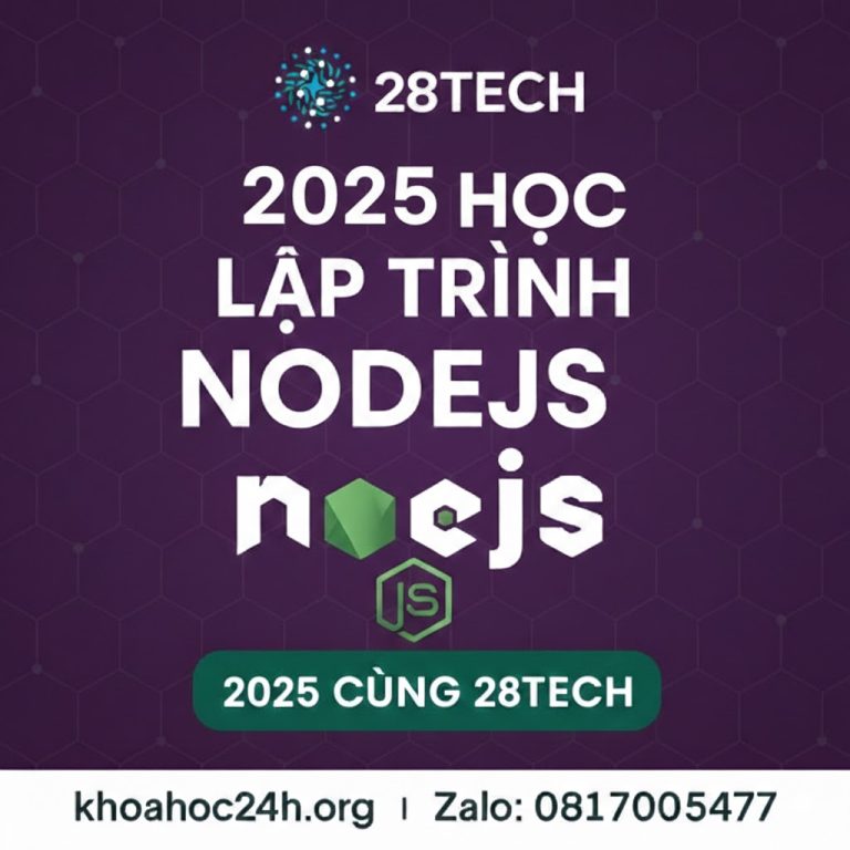 Combo 10 Khóa Học Lập Trình 28Tech
